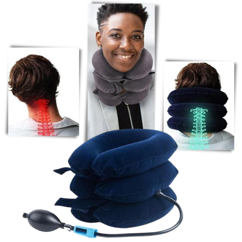 Minerve gonflable pour soutien des cervicales – AbatElla
